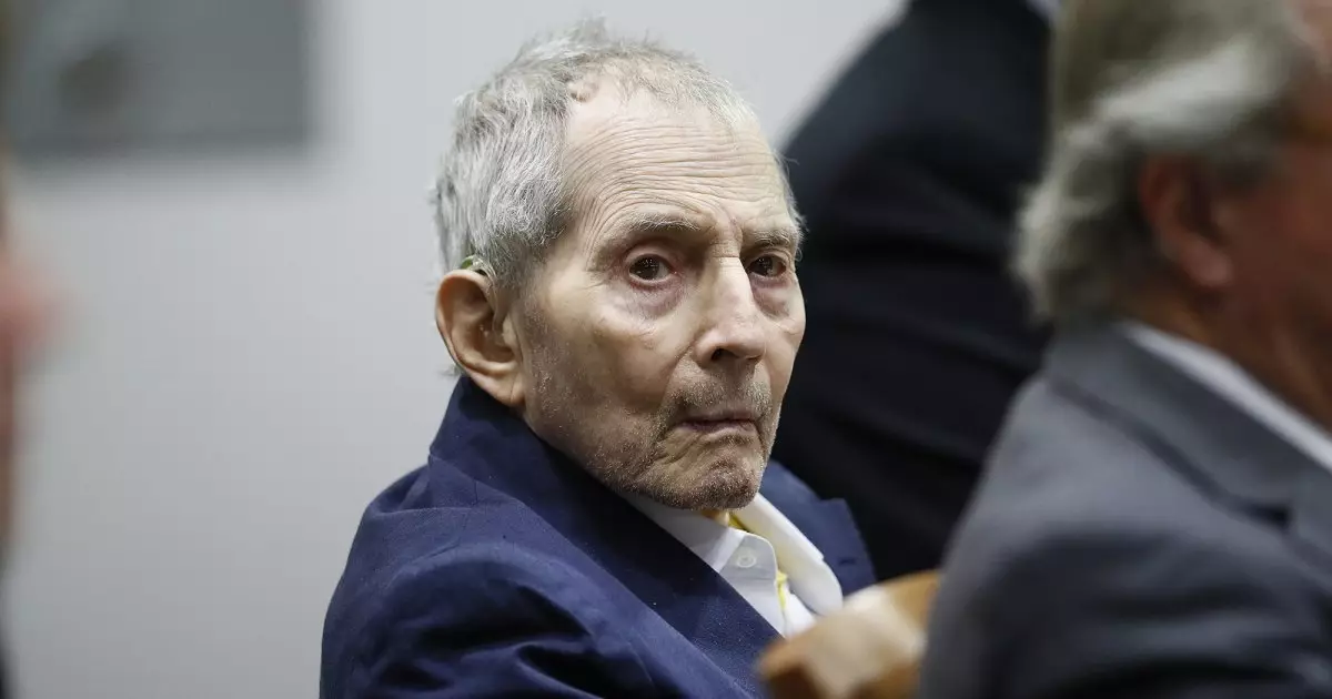 Robert Durst maty teo amin'ny faha-78 taonany, maty tany am-ponja ny mpamono voaheloka