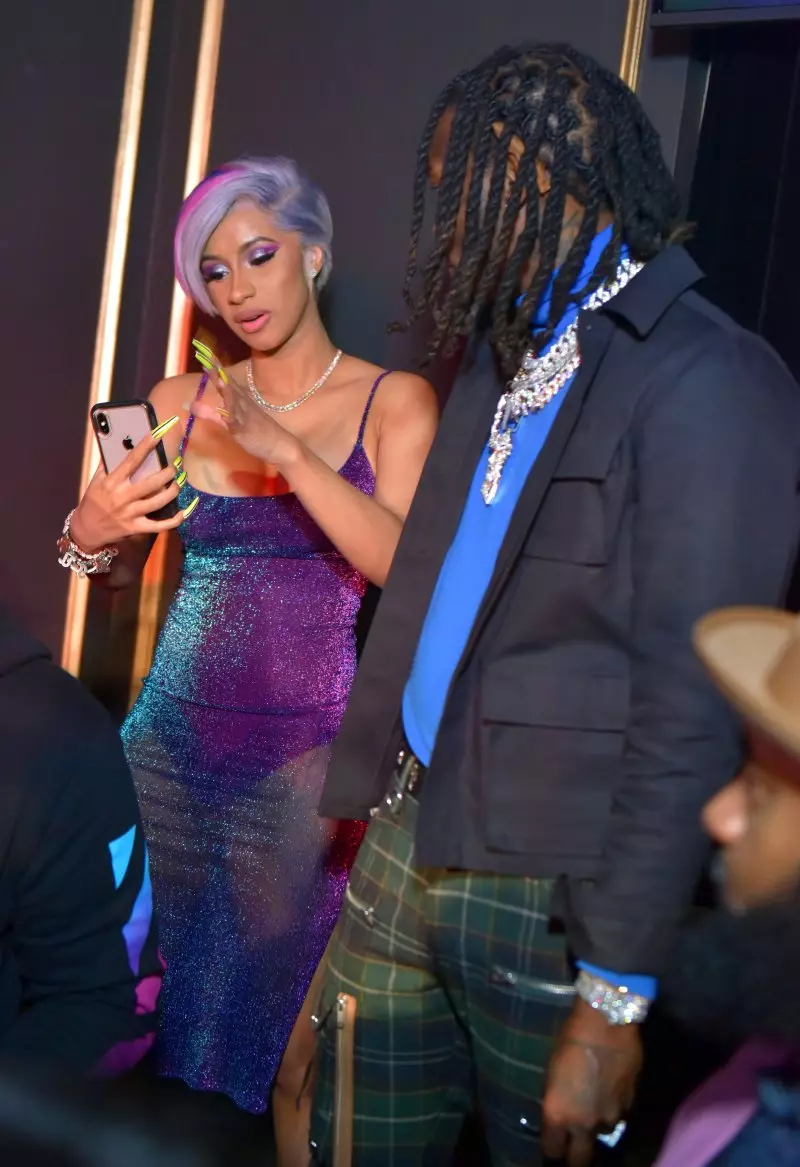 Cardi B Ati Party aiṣedeede Lori ipari ose Super Bowl ni Atlanta