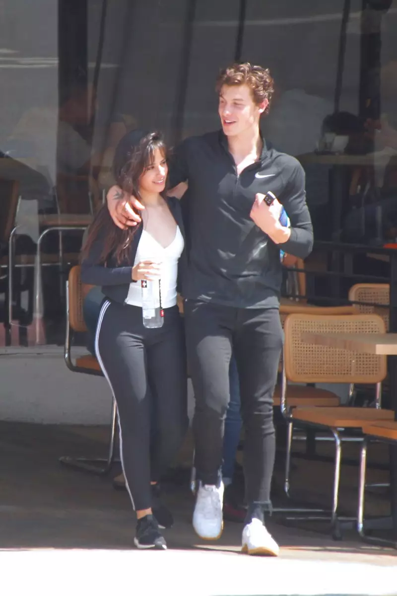 Shawn Mendes arată un PDA cu Camila Cabello în LA