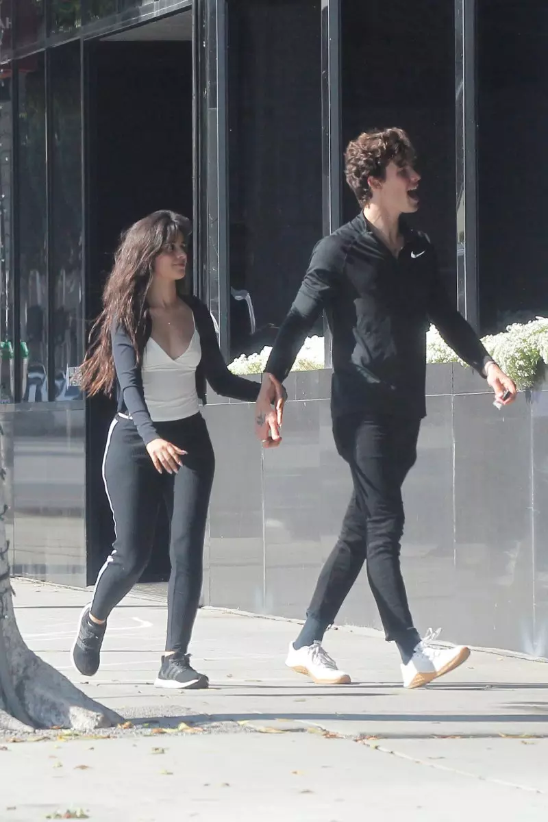 Shawn Mendes LA मा Camila Cabello सँग केहि PDA देखाउँदै