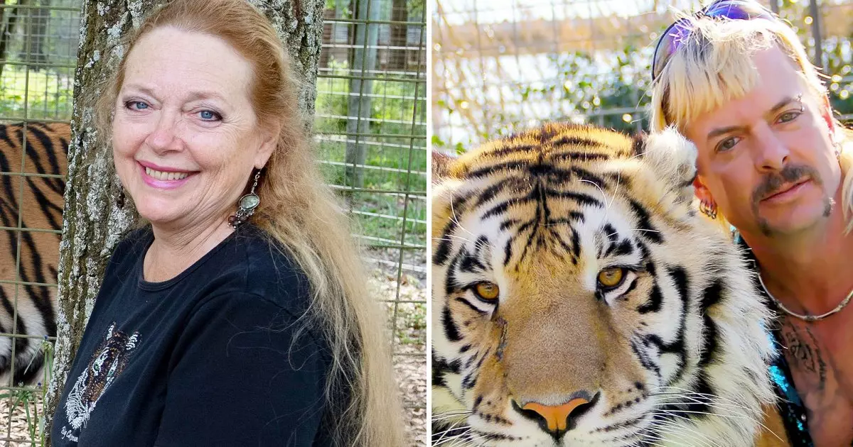 Carole Baskin ดารา 'Tiger King' ชนะการควบคุมสวนสัตว์ของคู่แข่ง Joe Exotic