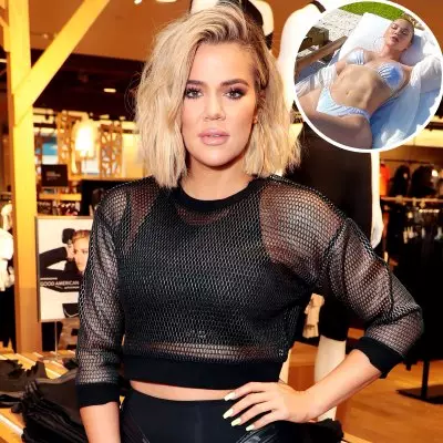 Kto wyciekł Khloe Kardashian Nieedytowane zdjęcie bikini