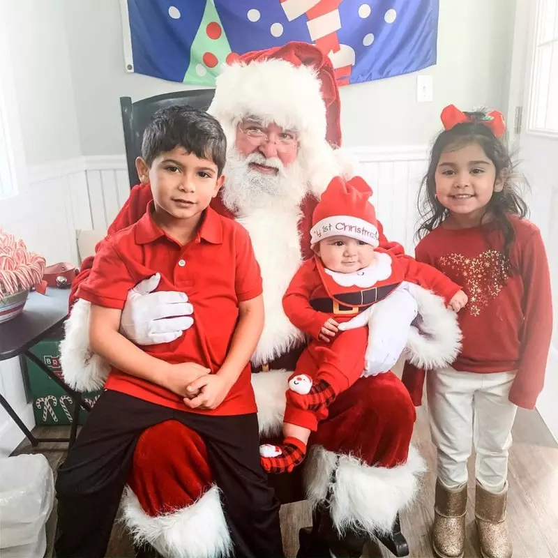 Snooki's Kids Meet Santa Clause