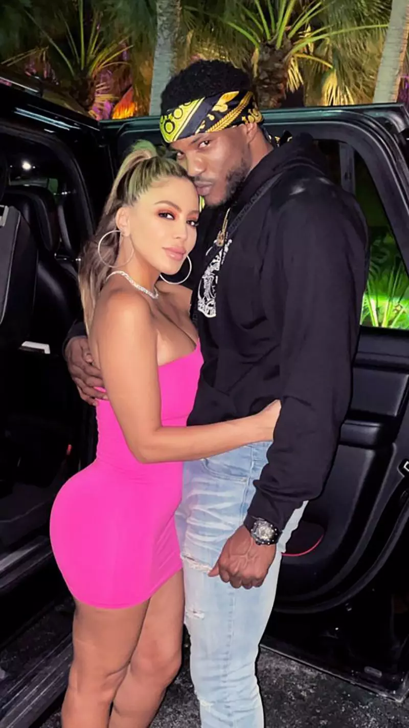 Larsa Pippen และ Malik Beasley Split