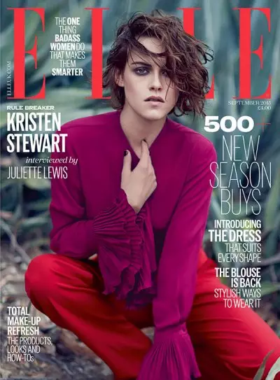 Kristen Styuart Elle Buyuk Britaniya