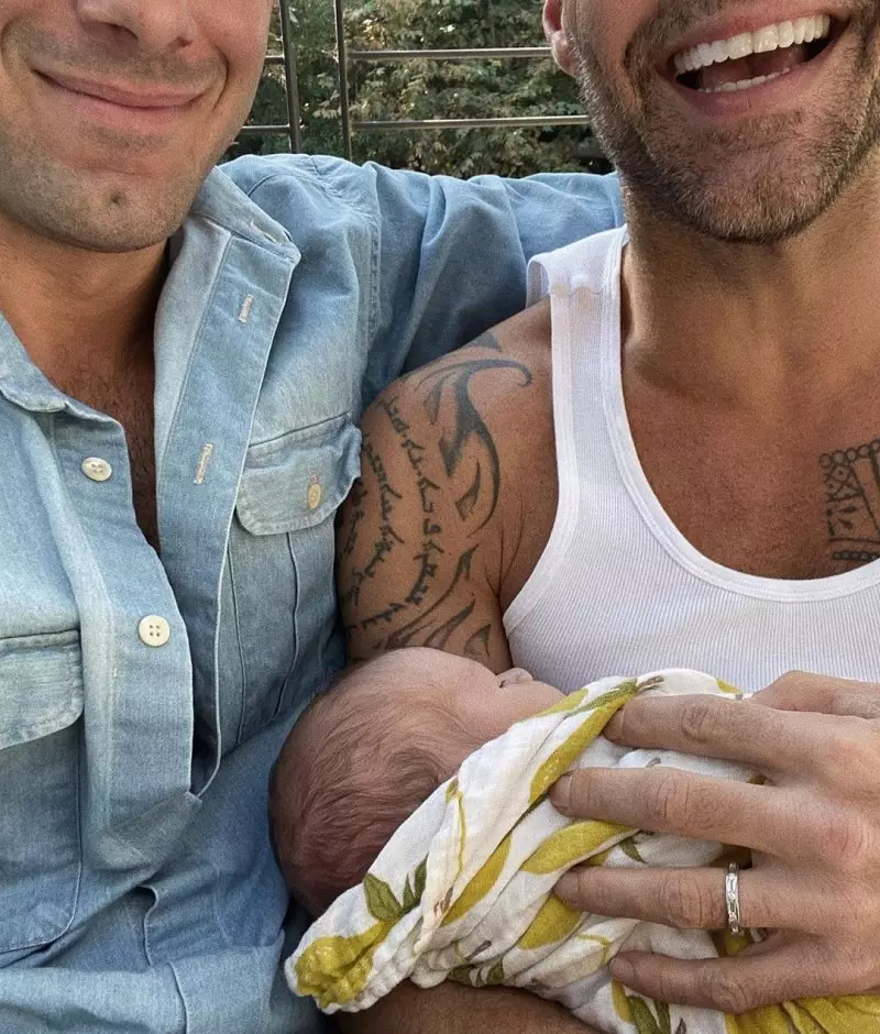 Ricky Martin i Jwan Yosef donen la benvinguda al quart nadó