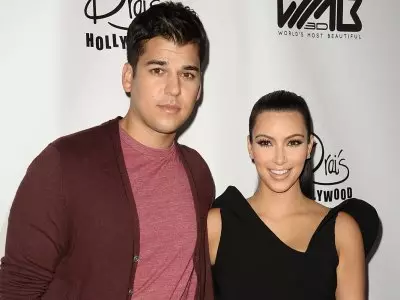 Rob Kardashian dhe Kim Kardashian