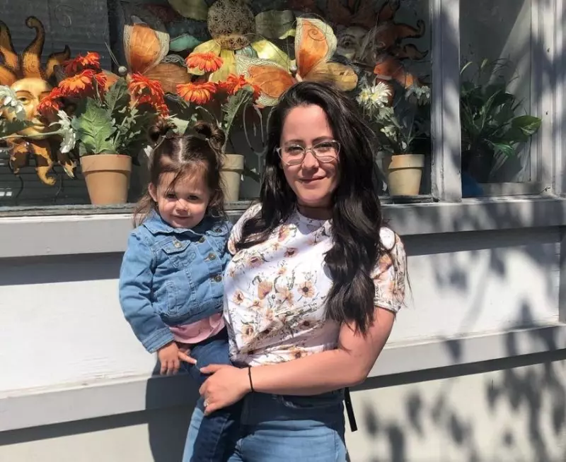 Jenelle Evans klapt werom oer Ensley's hier