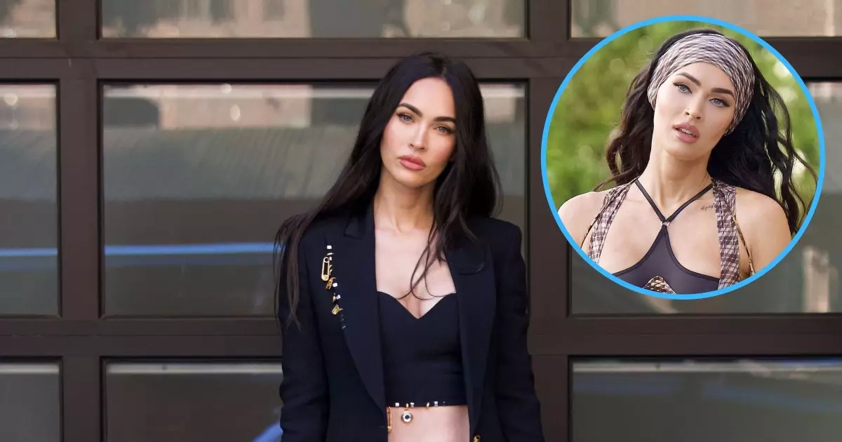 Megan Fox Rocks bez podprsenky, Sheer Halter Top: Podívejte se na úžasné fotky