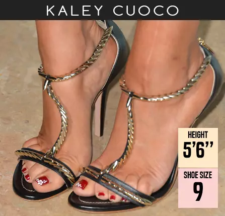 kaley-cuoco-πόδι-μέγεθος