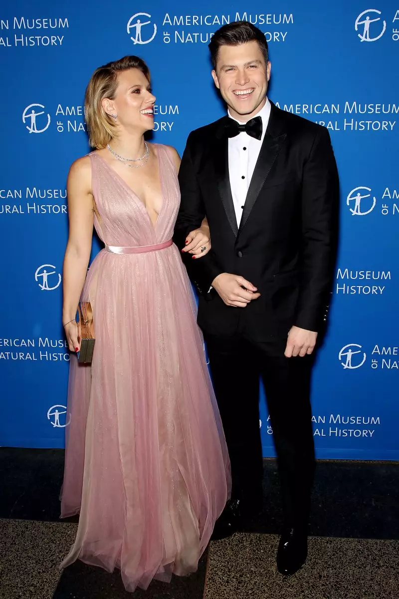 ScarJo, Colin Jost raskaana