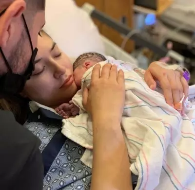 Jorge Nava begrüßt Baby Nr. 1
