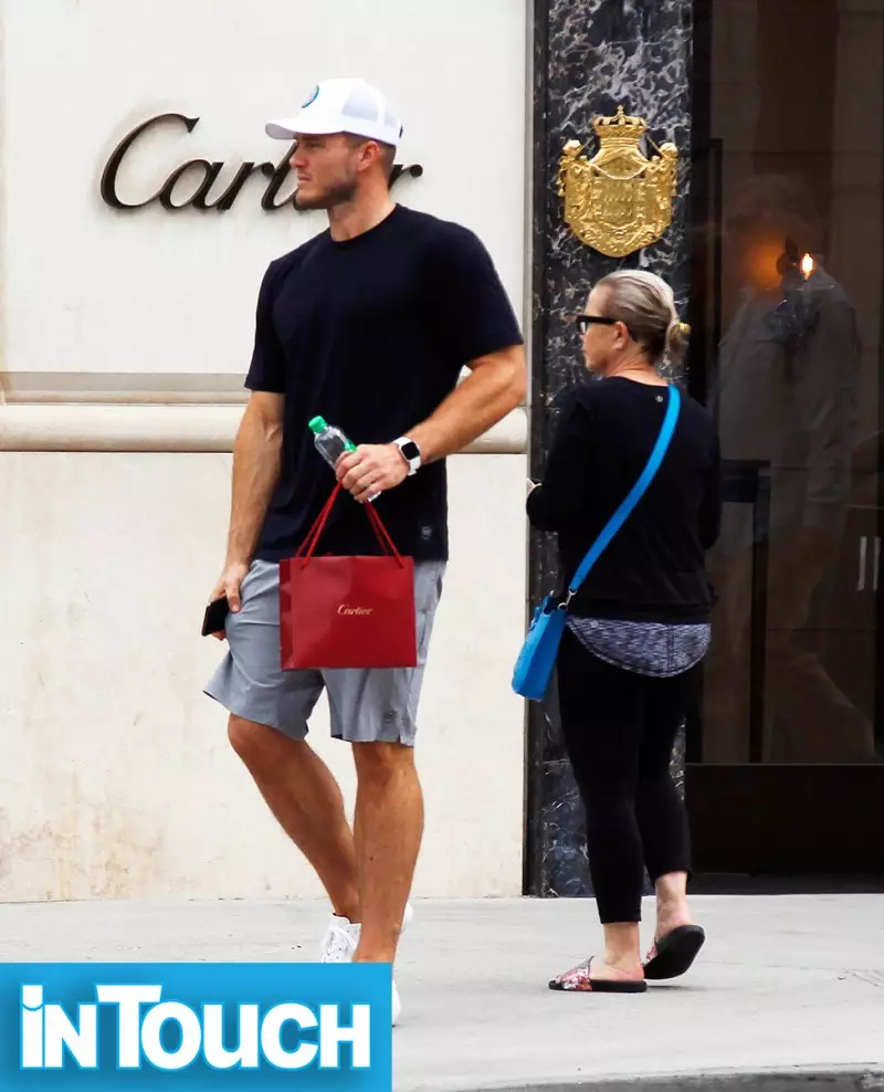 Cassie Randolph Colton Underwood Shopping Cartier