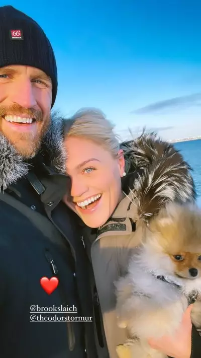 Brooks Laich forlovet med kæresten Katrin Tanja Davidsdottir