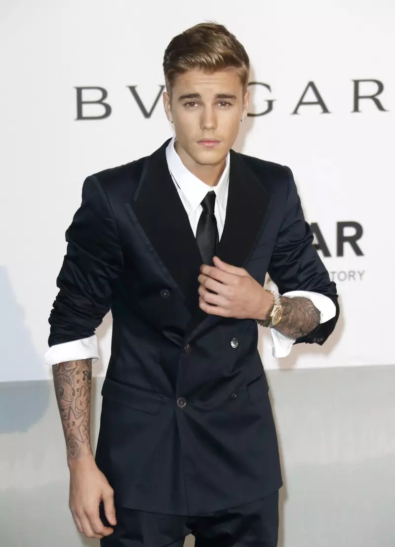 Justin Bieber ការផ្លាស់ប្តូរ