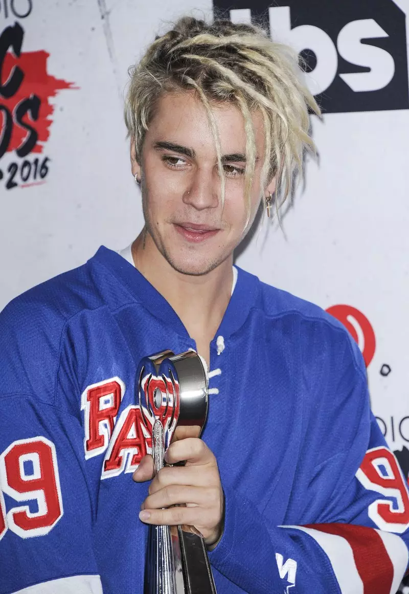 Justin Bieber ការផ្លាស់ប្តូរ