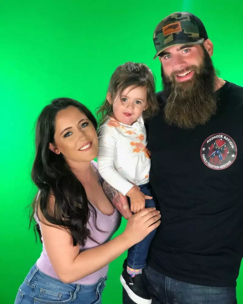 Jenelle Evans coa súa familia