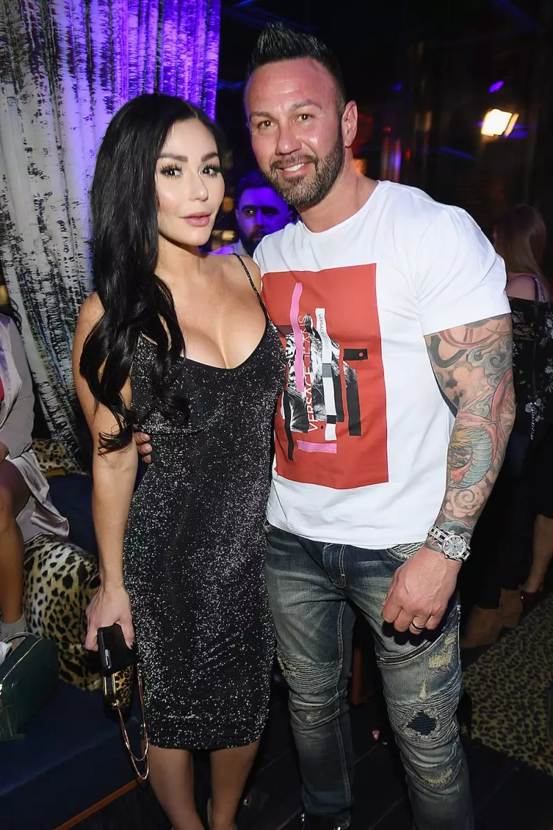 Jwoww at Roger Mathews restraining order