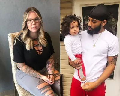 ຮູບພາບຂ້າງຄຽງຂອງ Kailyn Lowry ແລະ Chris Lopez