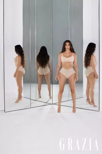 Kim Kardashian Grazia