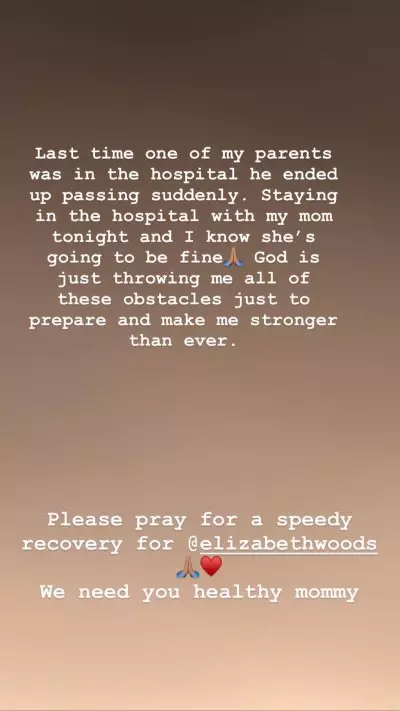 Jordyn Woods revela que sua mãe está no hospital