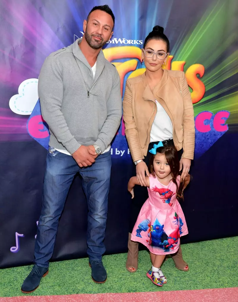 Jenni JWoww Farley Roger Mathewsin suhteen aikajana