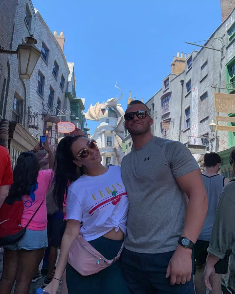 JWoww Con Zach Clayton Carpinello alla Universal