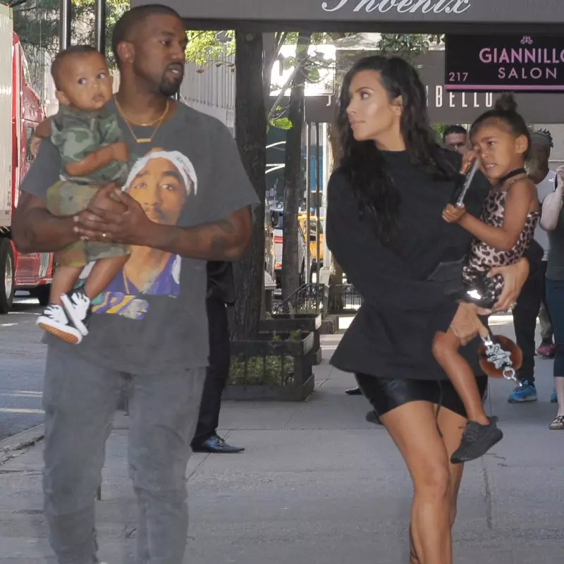 kim-kardashian-kanye-north-saint-west