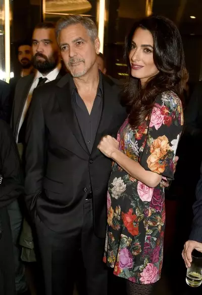 gambar george clooney amal clooney getty