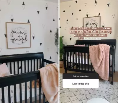 Deir Lauren Duggar gur Ó Jill Duggar a bhí Crib Bhabaí Bella