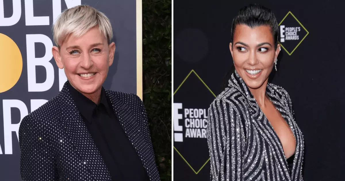 Ellen DeGeneres tocmai a confirmat că Kourtney Kardashian este însărcinată?