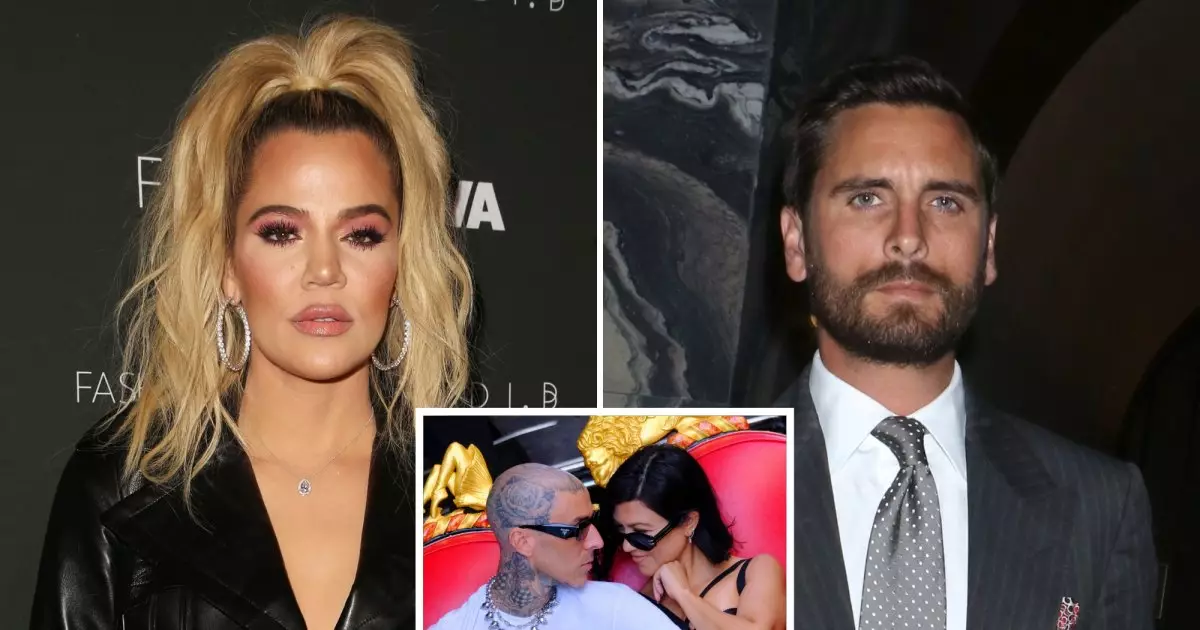 Khloe Kardashian là 'ở đó' cho sự đính hôn của Scott giữa Kourtney và Travis