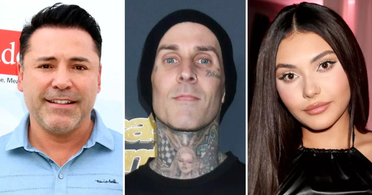 Mkangano? Oscar De La Hoya Adachita Zoti Travis Barker 'Wakwezedwa' Atiana