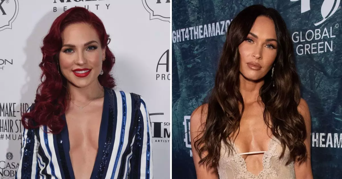 Sharna Burgess uzvraća na pitanja obožavatelja upoređujući je sa Megan Fox