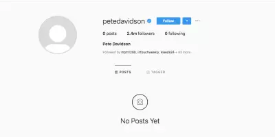 Pete Davidson ya goge tsaftar Instagram