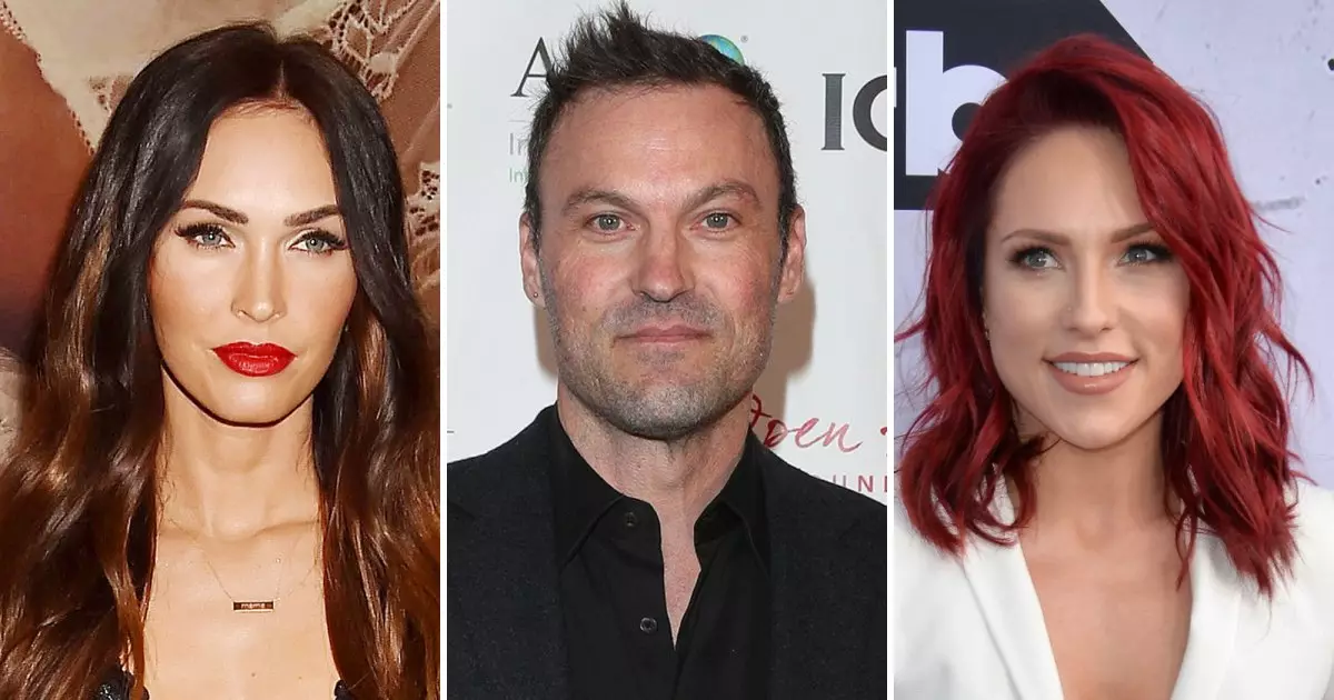 História de namoro de Brian Austin Green, de Tori Spelling a Sharna Burgess