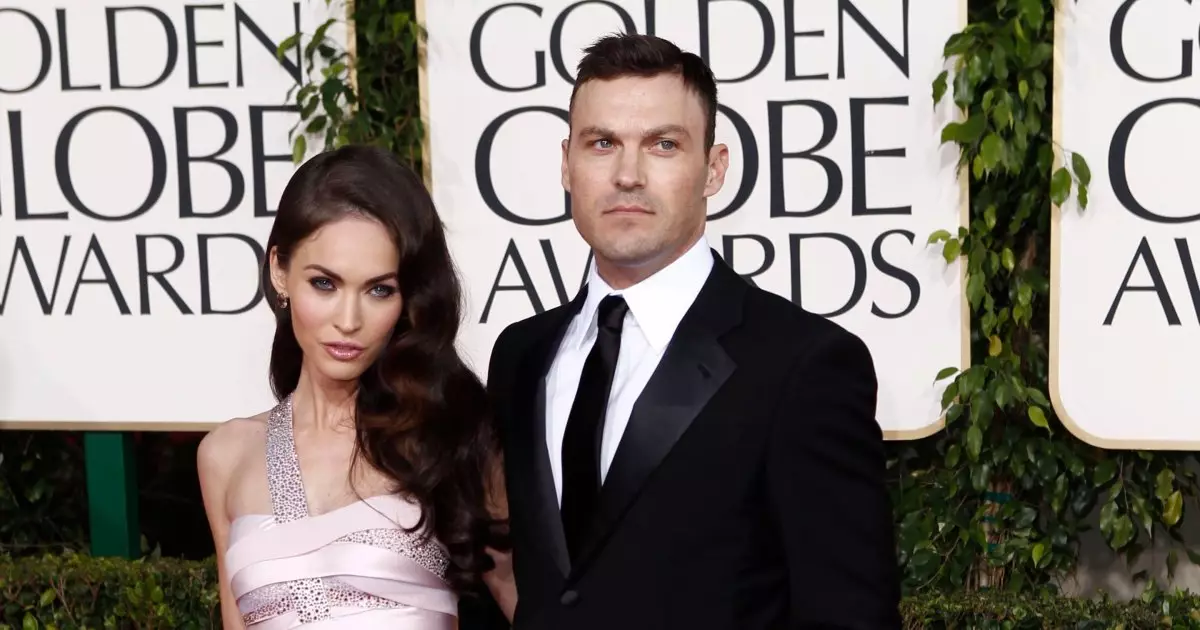 Megan Fox kaj Brian Austin Green "Metu Diferencoj Flankenmetite" al Coparent