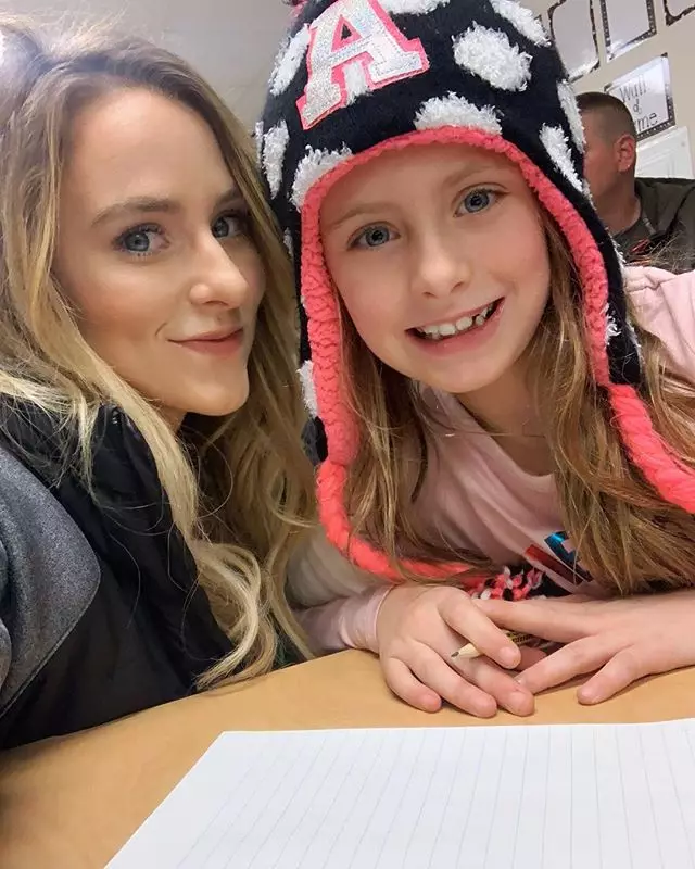 Leah Messer Jeýson Jordan bilen bölünýär