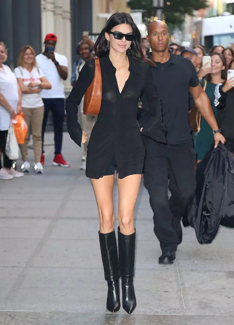 Kendall Jenner pụta na gburugburu, New York, USA - 10 Septemba 2019