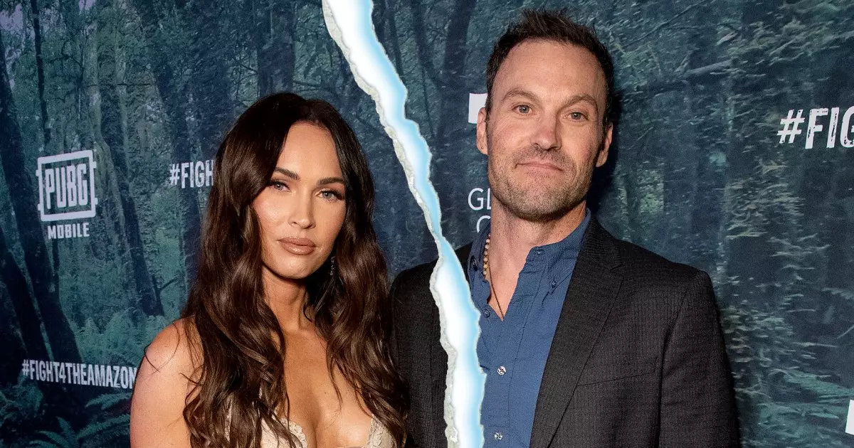 Brian Austin Green arashaka gufatanya kubana 3 hagati yo gutandukana kwa Megan Fox