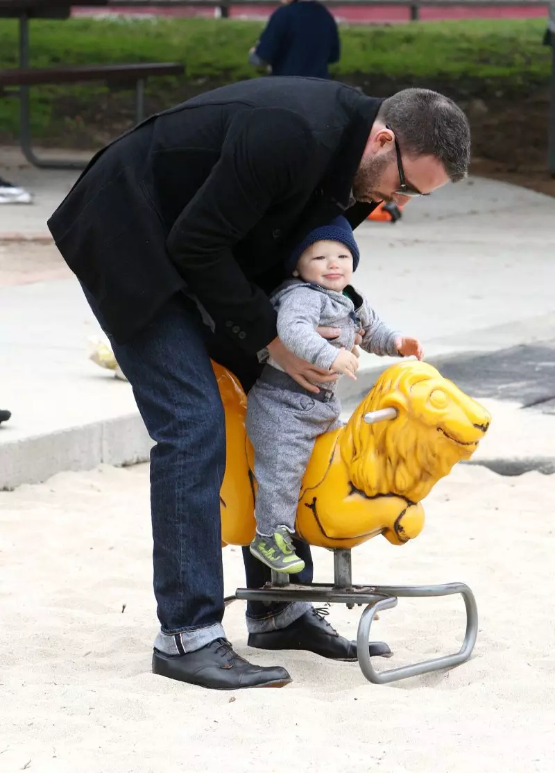 Familiens baby! Ben Affleck og Jennifer Garners søn, Samuel, skal vokse op