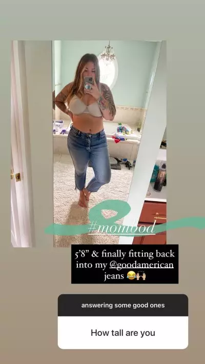 Kailyn Lowry post-baby body