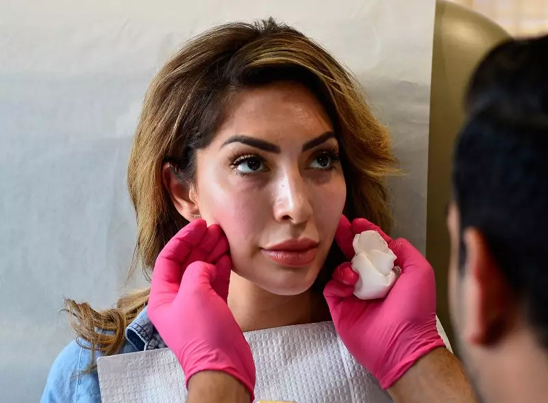 Farrah Abraham Gezwollen gekneusde ogen