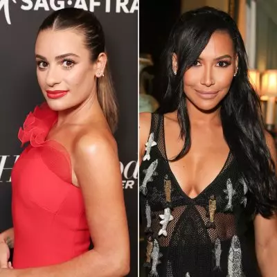 Lea Michele Naya Riverari buruz hitz egiten du