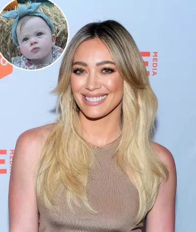 Hilary Duff slår av foreldre-shamers etter å ha tatt hull i ørene til den 7 måneder gamle datteren Mae