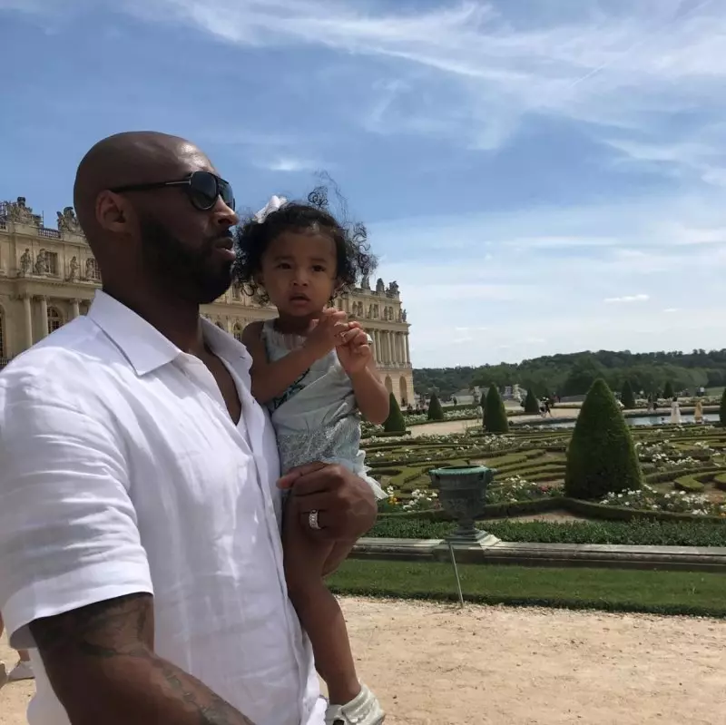 Fotos da família Kobe Bryant