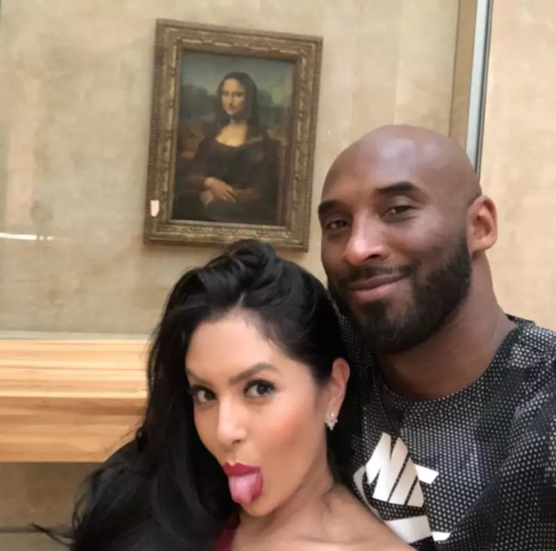 Fotos da família Kobe Bryant