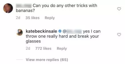 Kate Beckinsale Akijibu Troll kwenye Instagram