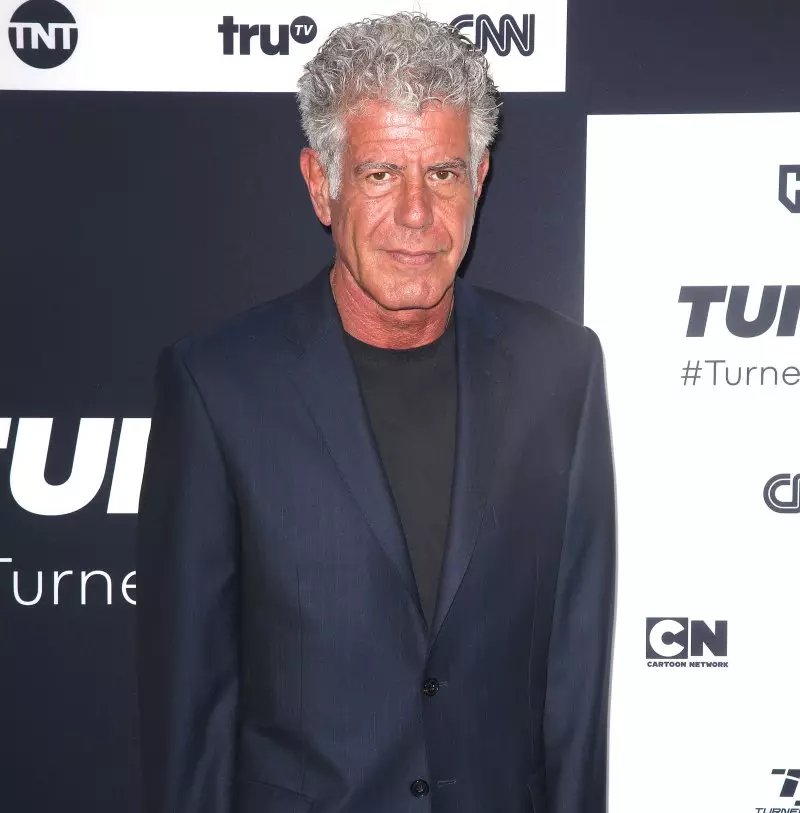 Anthony Bourdain trên thảm đỏ