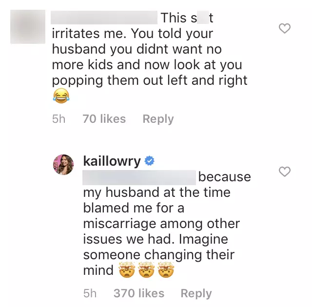 Kailyn Lowry volve a aplaudir ante a afirmación de que non quería máis fillos antes de cambiar de opinión